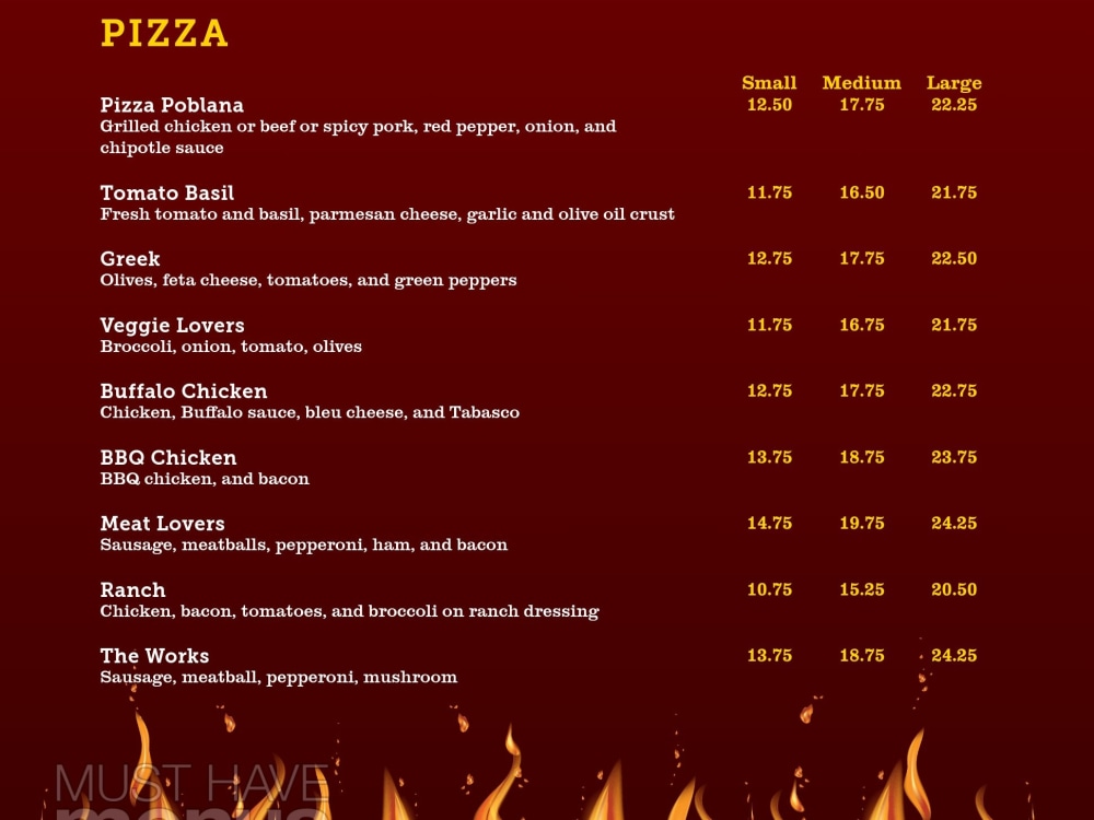 Designing a Menu for Your Business | Upwork