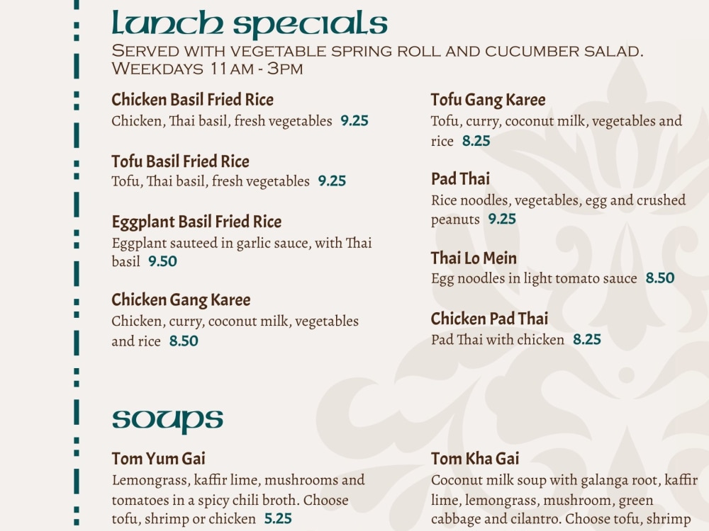 Designing a Menu for Your Business | Upwork