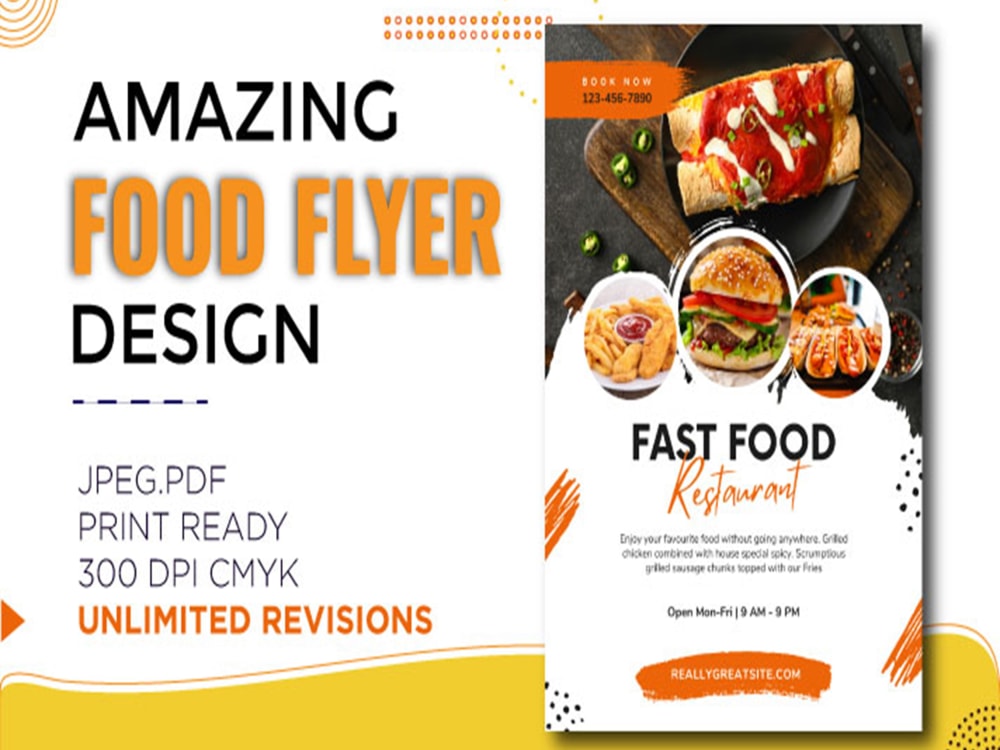 Eye-catching food menu, restaurant menu and menu design | Upwork