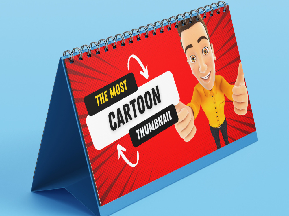 Draw cartoon youtube thumbnail in any style | Upwork