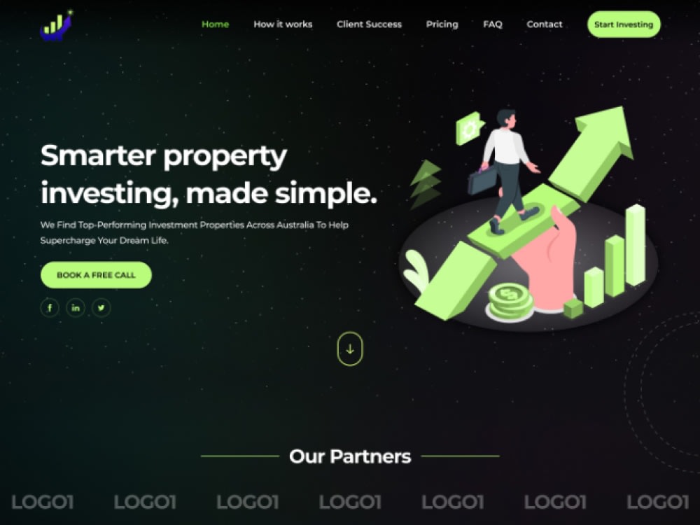 A Beautiful and Interactive Website | Upwork