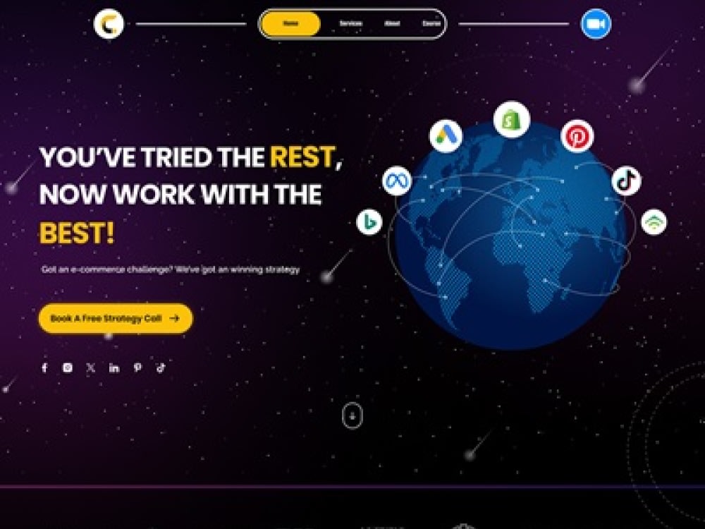 A Beautiful and Interactive Website | Upwork