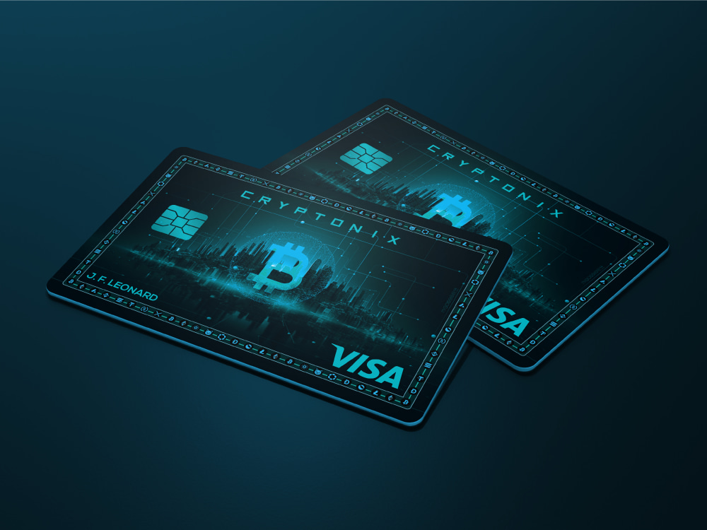 A modern and luxury credit card design | Upwork