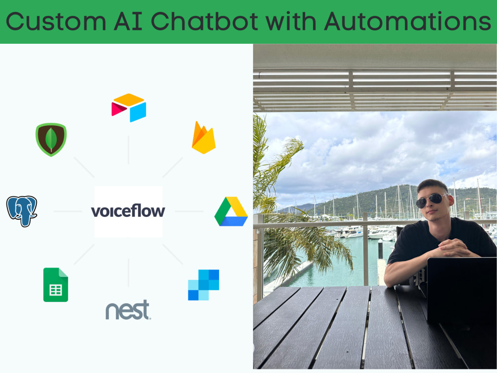 AI Chatbot with custom knowledge base built on VoiceFlow | Upwork
