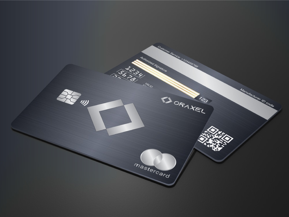 A modern, luxury and creative American Express card design with 3D ...