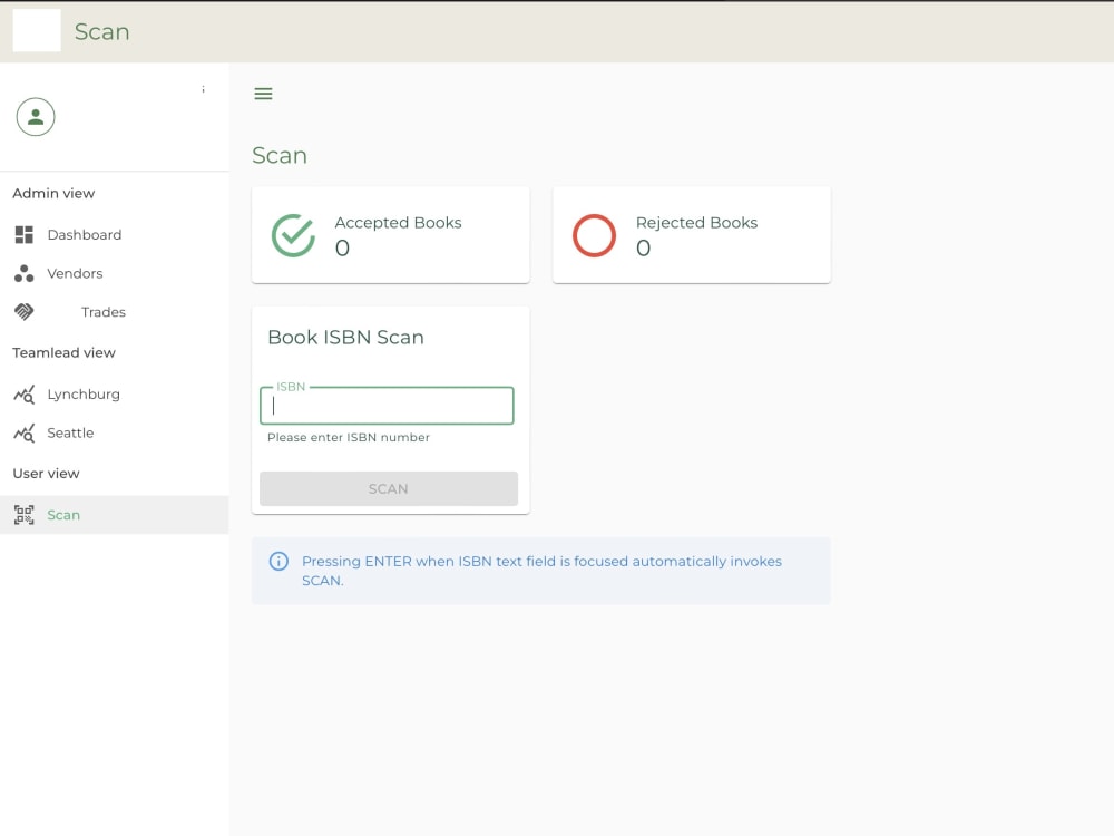 A Modern Looking Web Application Upwork
