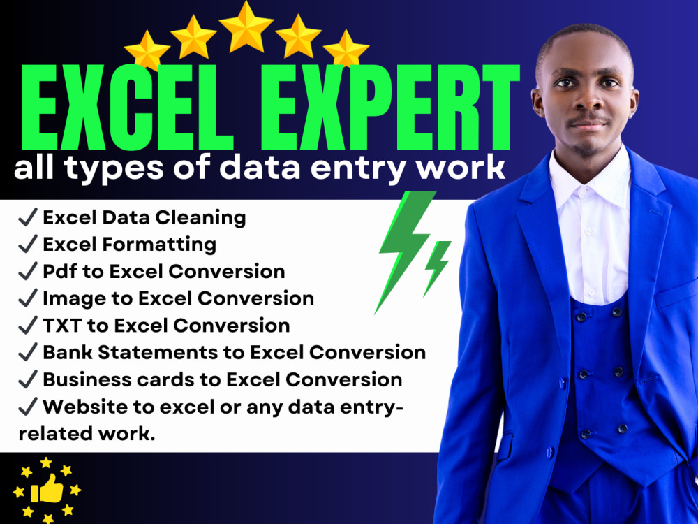 Excel Data Entry Cleaning And Formatting Service Upwork