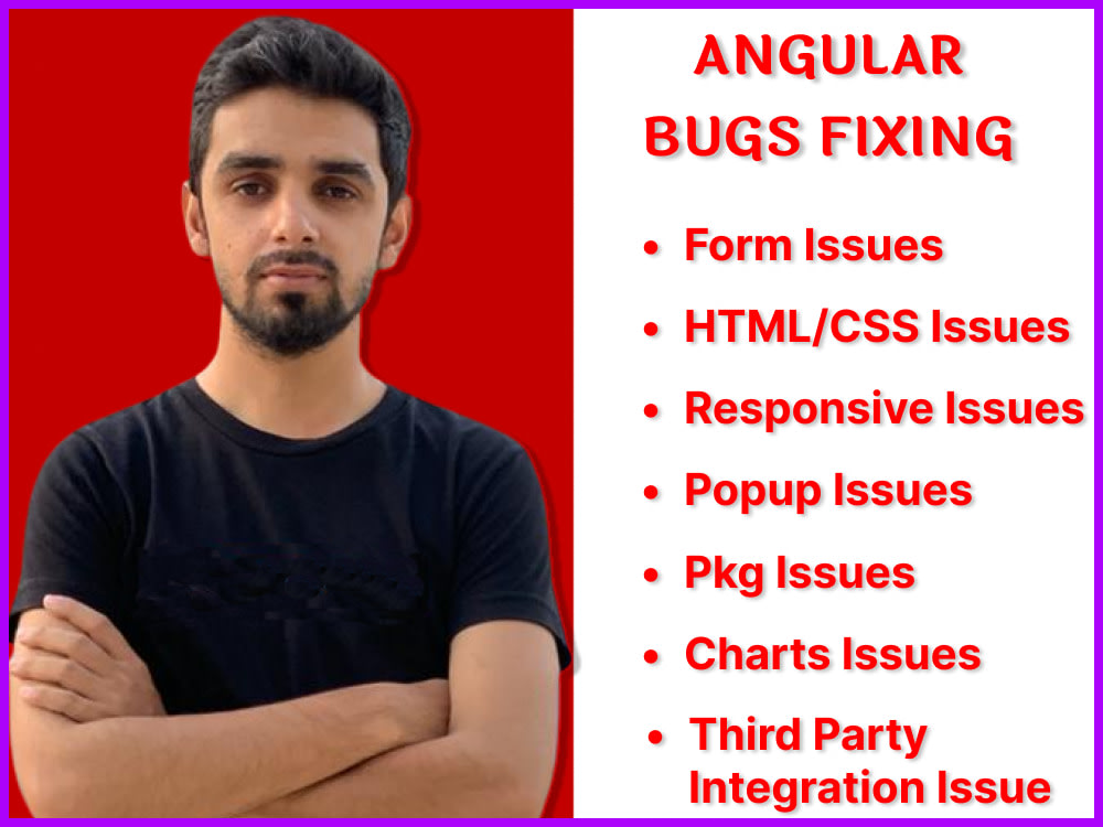 Bug fixing Angular app | Reactive Form issues | HTML/CSS issue | any ... Bug fixing Angular app | Reactive Form issues | HTML/CSS issue | any ...
