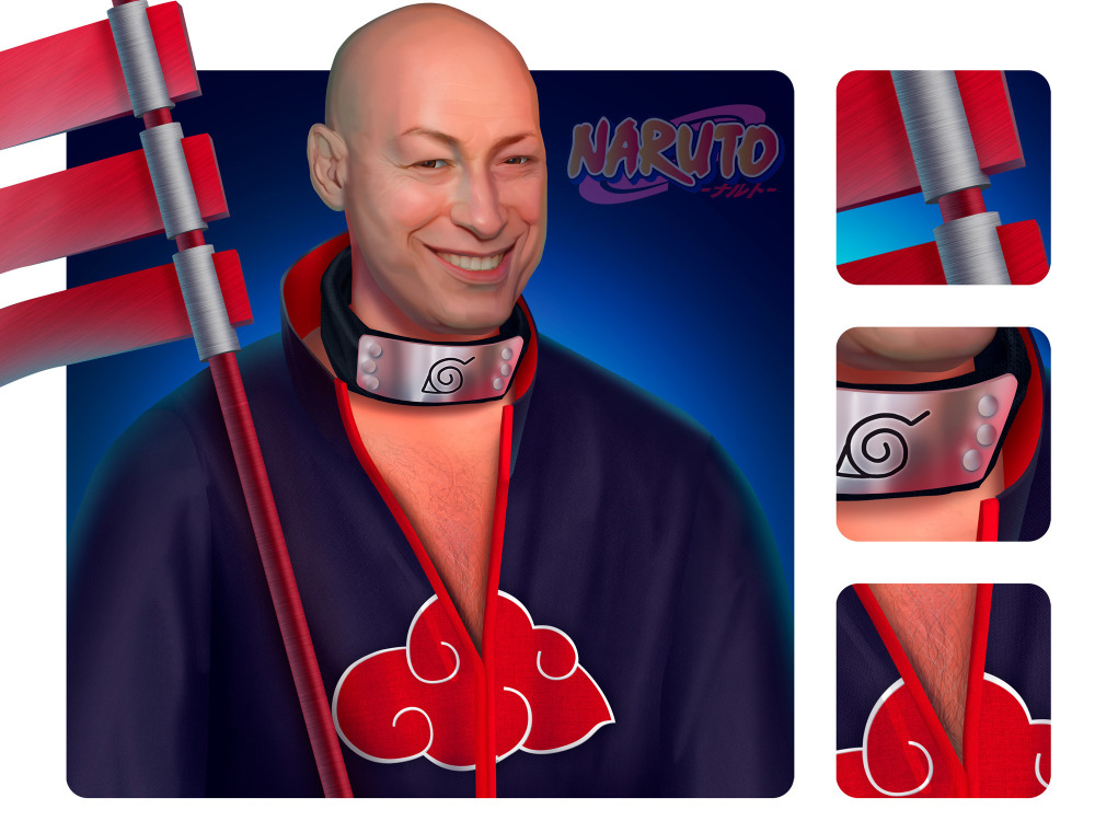Beautiful digital portrait in a casual gaming style | Upwork