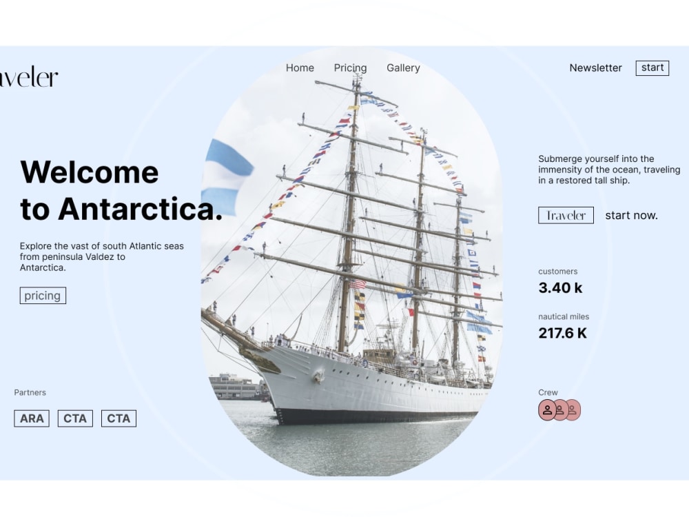 A single page front end for your website | Upwork