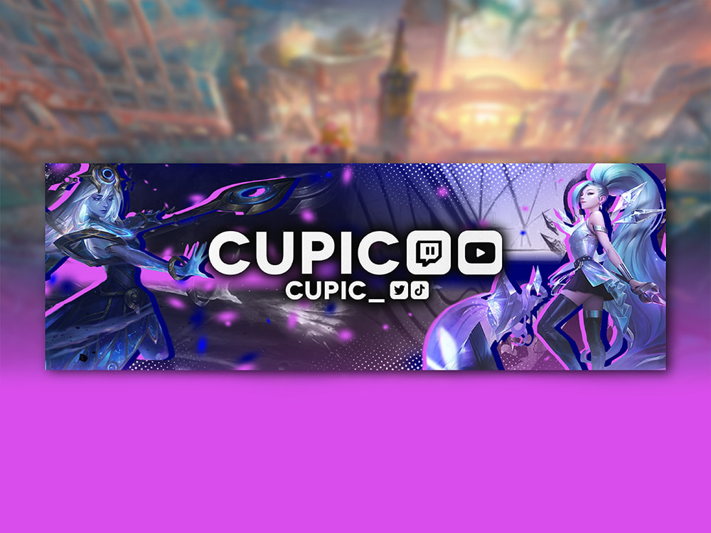 League of Legends YouTube Channel Banner +more | Upwork