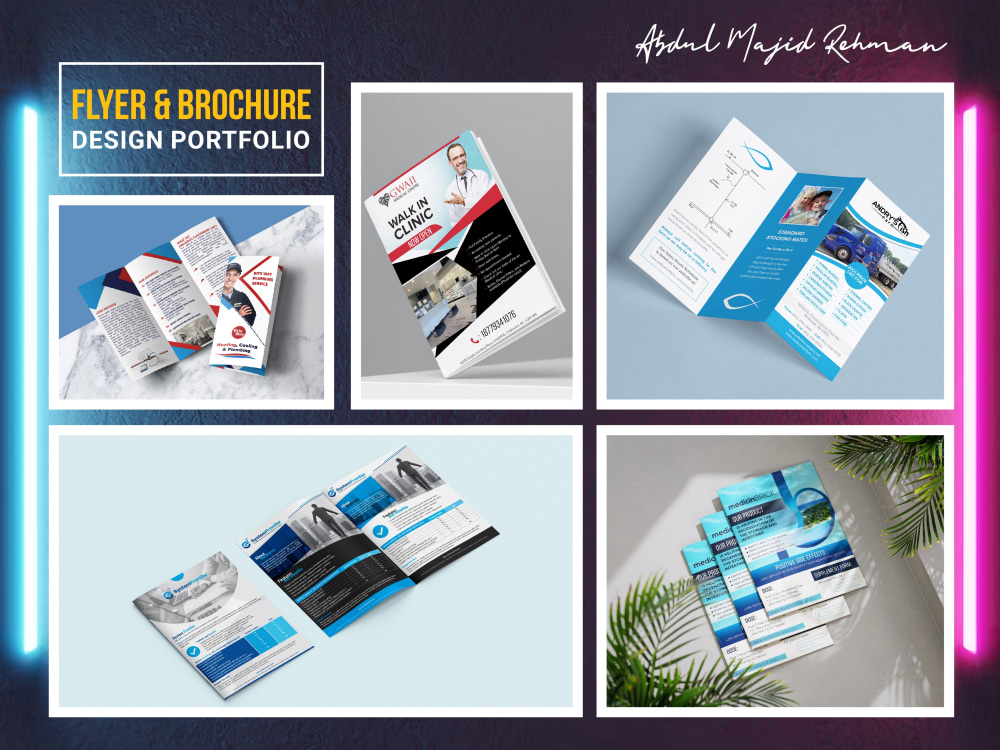 A Top Quality Brochure | Flyer | Pamphlet | Poster Design | Upwork