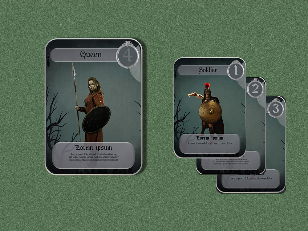 Fantastic game card designs for your game | Upwork