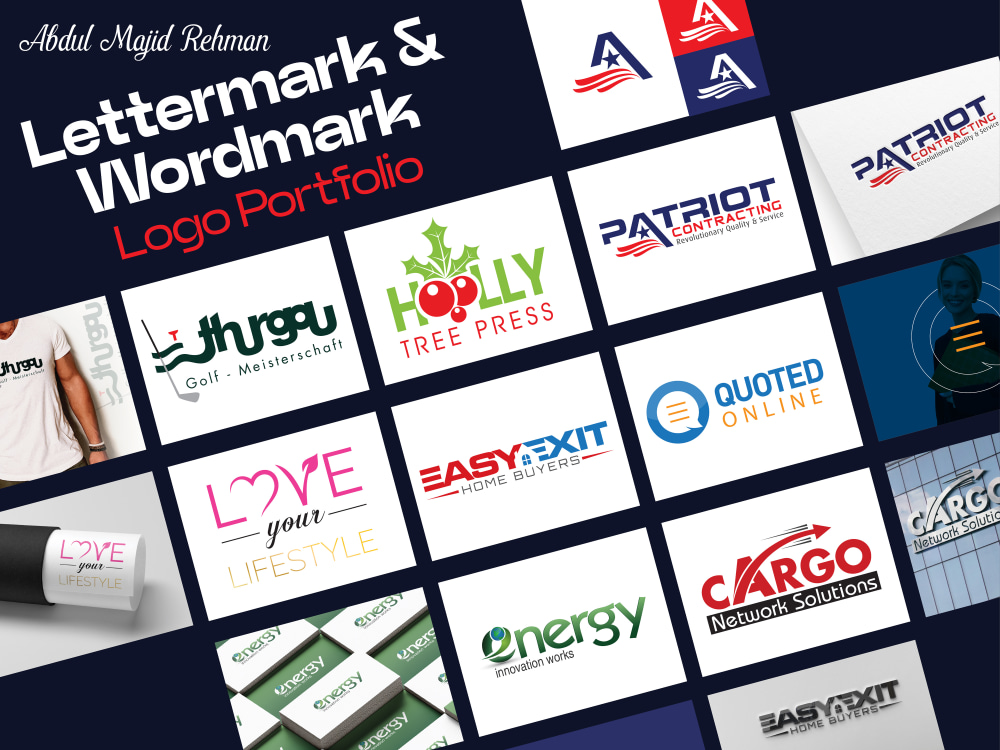 A Modern Lettermark & Wordmark logo with a Minimal Feel | Upwork