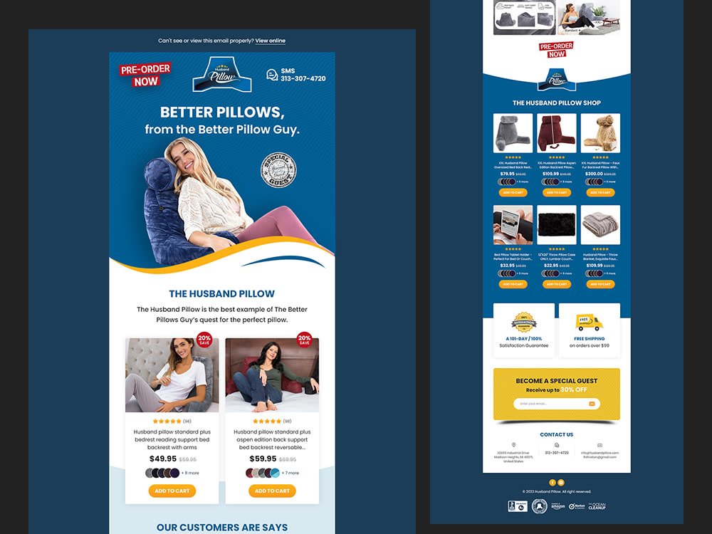 Graphic Design Email, Email Design Mailchip, HTML Email Design, ui ...