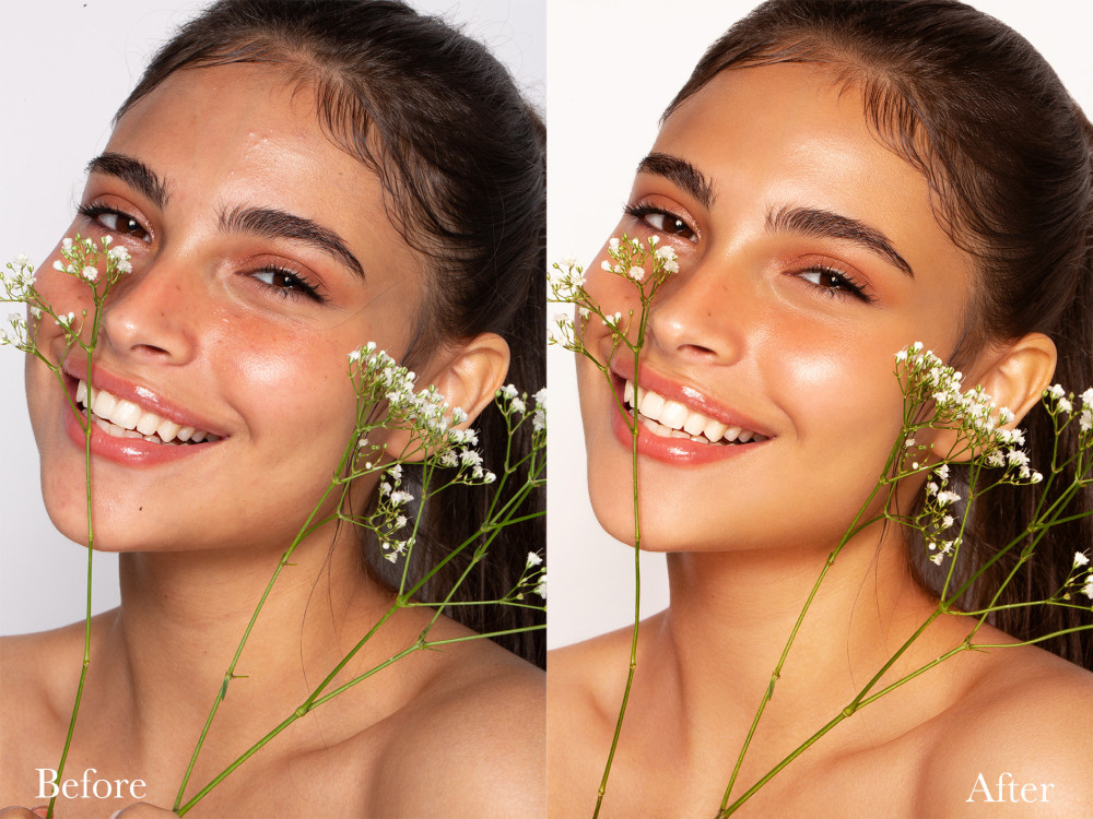 Professional skin, background and color retouching. | Upwork
