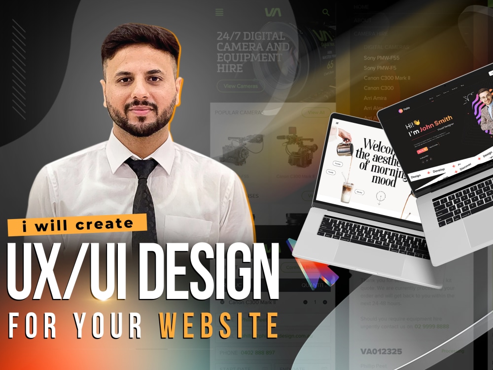 A website or saas UI UX design | Upwork