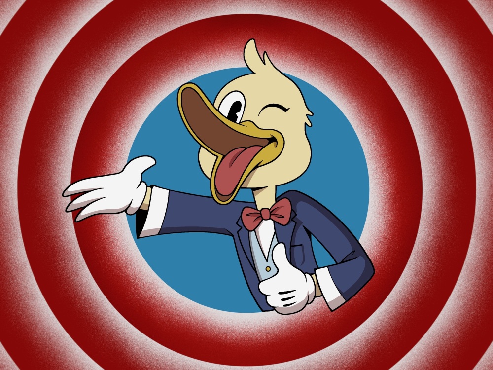 A Vintage Retro Character with 30s Rubber Hose Style | Upwork