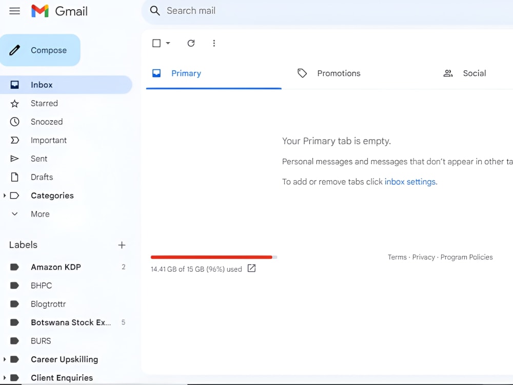 An efficiently organized and managed email inbox | Upwork