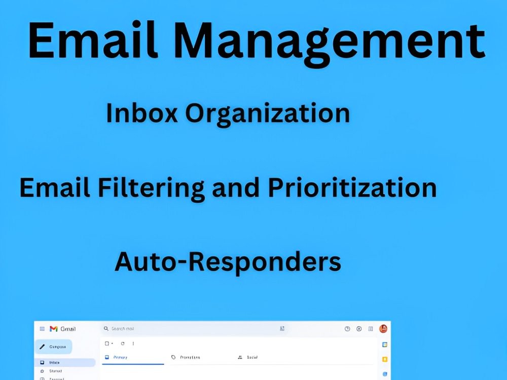 An efficiently organized and managed email inbox | Upwork