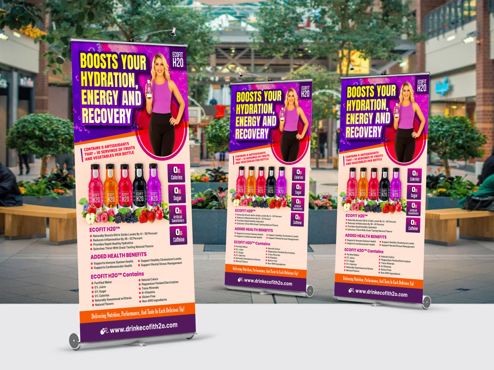 An amazing eye-catching SIGNAGE / BILLBOARD /BACKDROP design | Upwork