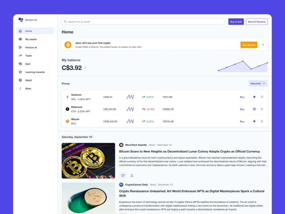 Design for your B2B SaaS MVP Dashboard Portal | Upwork