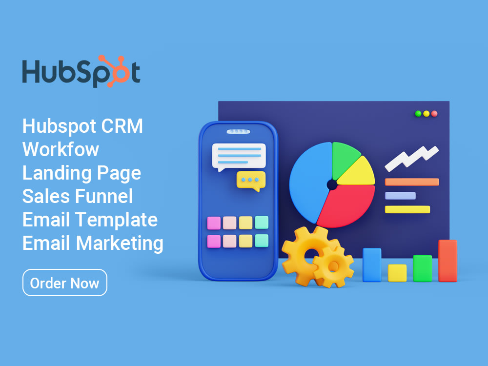 A custom HubSpot landing page template | Upwork