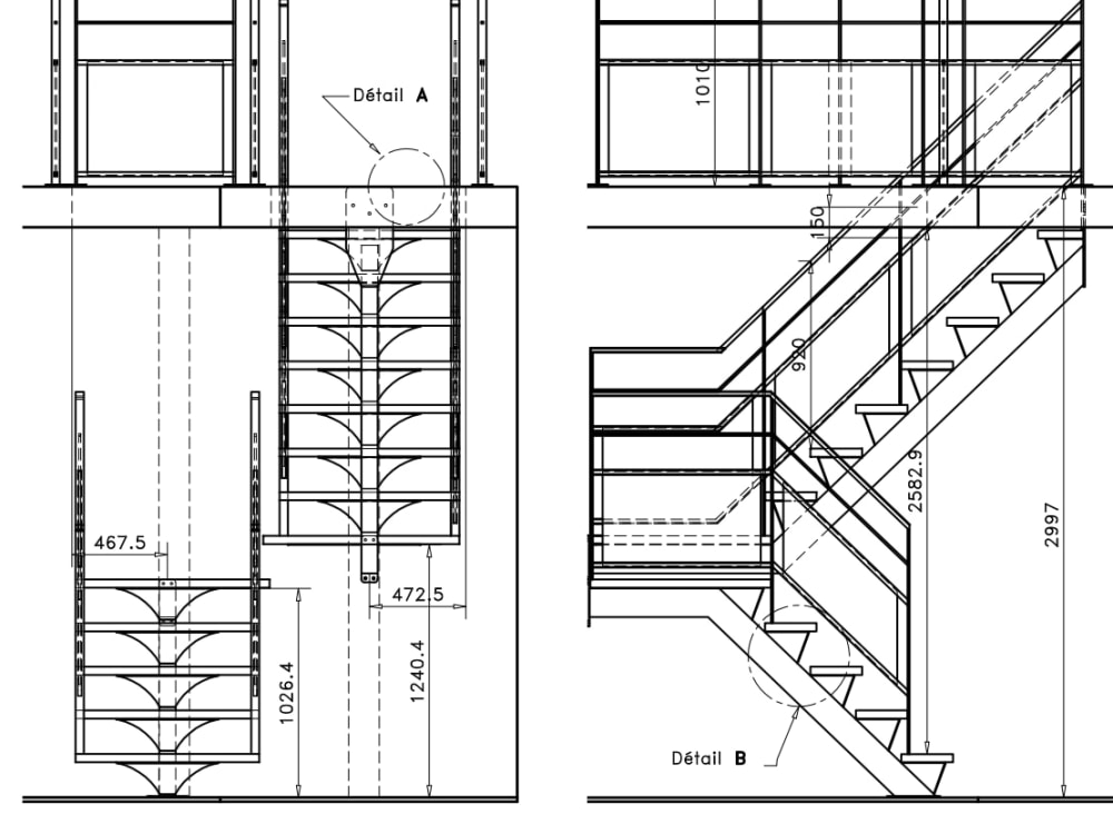Draw your stair plans | Upwork