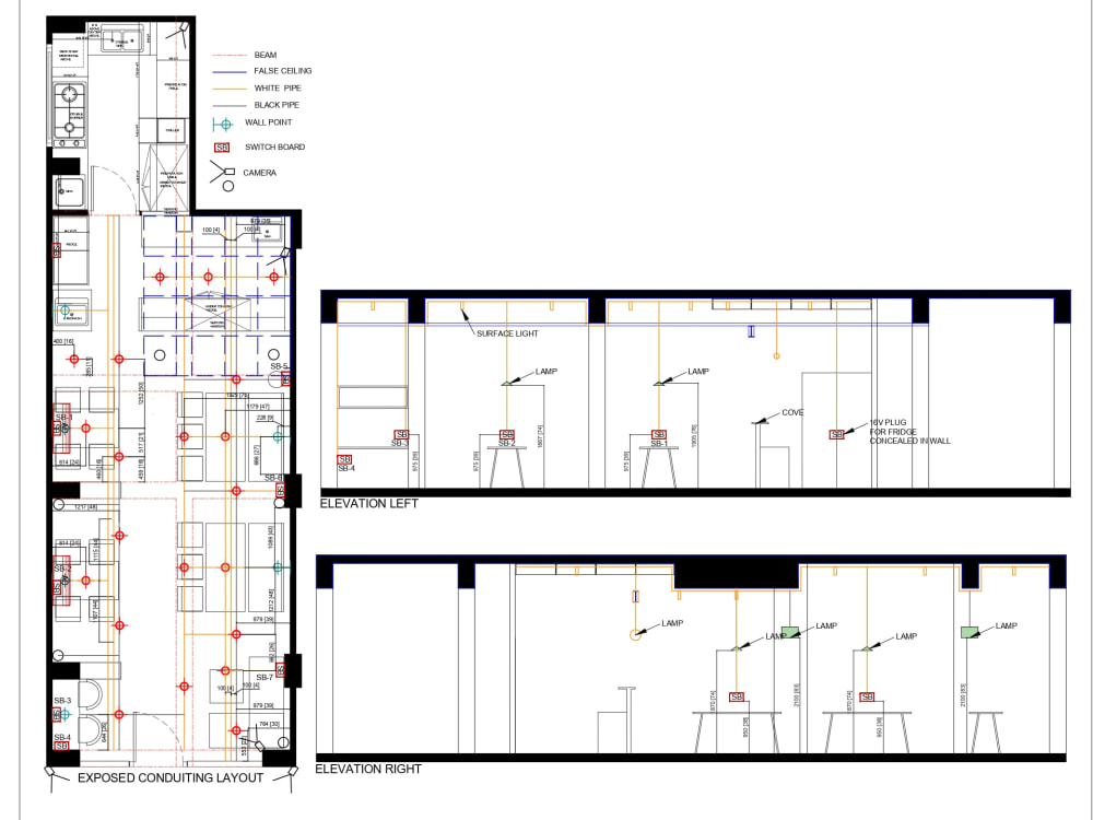 Architectural and Interior : planning and design, 2d drawings ...