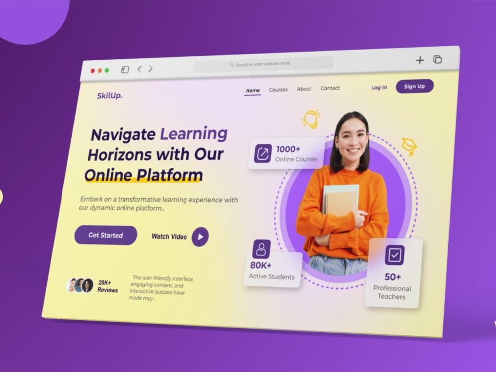 Website Design, Website mockup, UI/UX design, Web Template in Figma ...