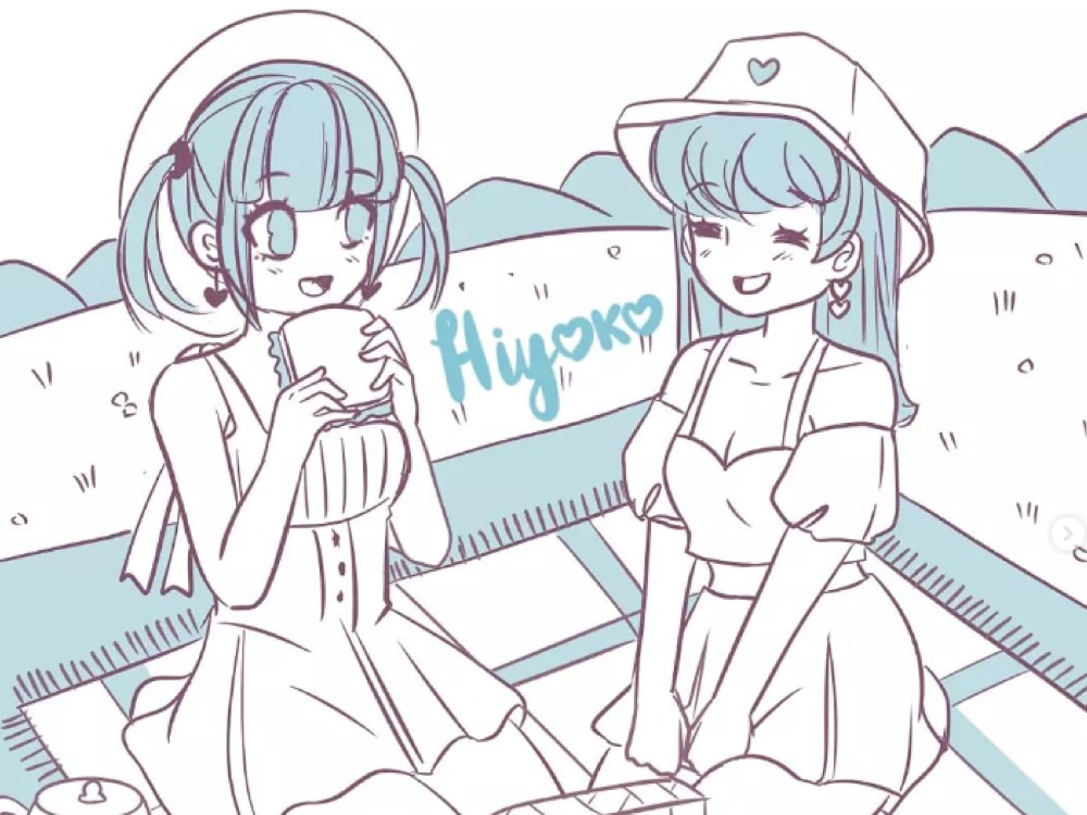 A fantastic anime/manga illustration | Upwork