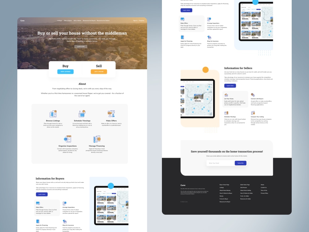 Responsive Conversion-Focused Landing Page UX/UI Design + Bonus | Upwork
