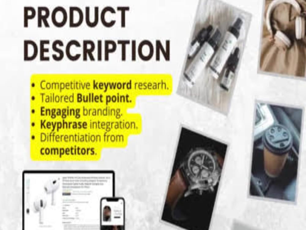 Product Description Writing in very professional way | Upwork