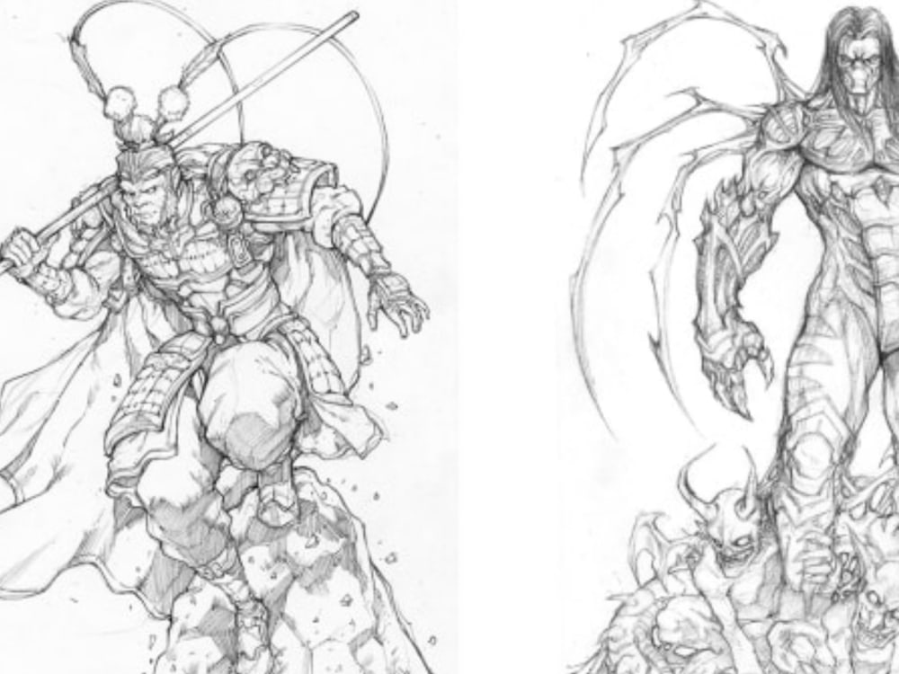 Realistic pencil sketch or technical drawings in 24 hours in any style ...