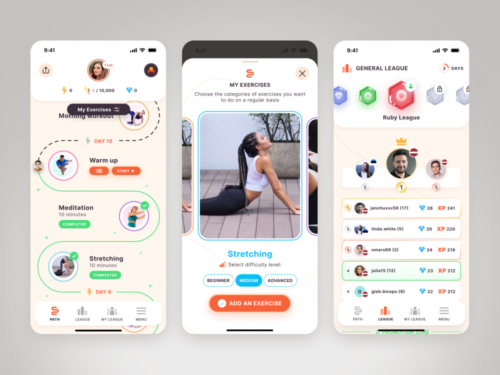 Unique, User-Centric UX/UI Designs for the Mobile App | Upwork