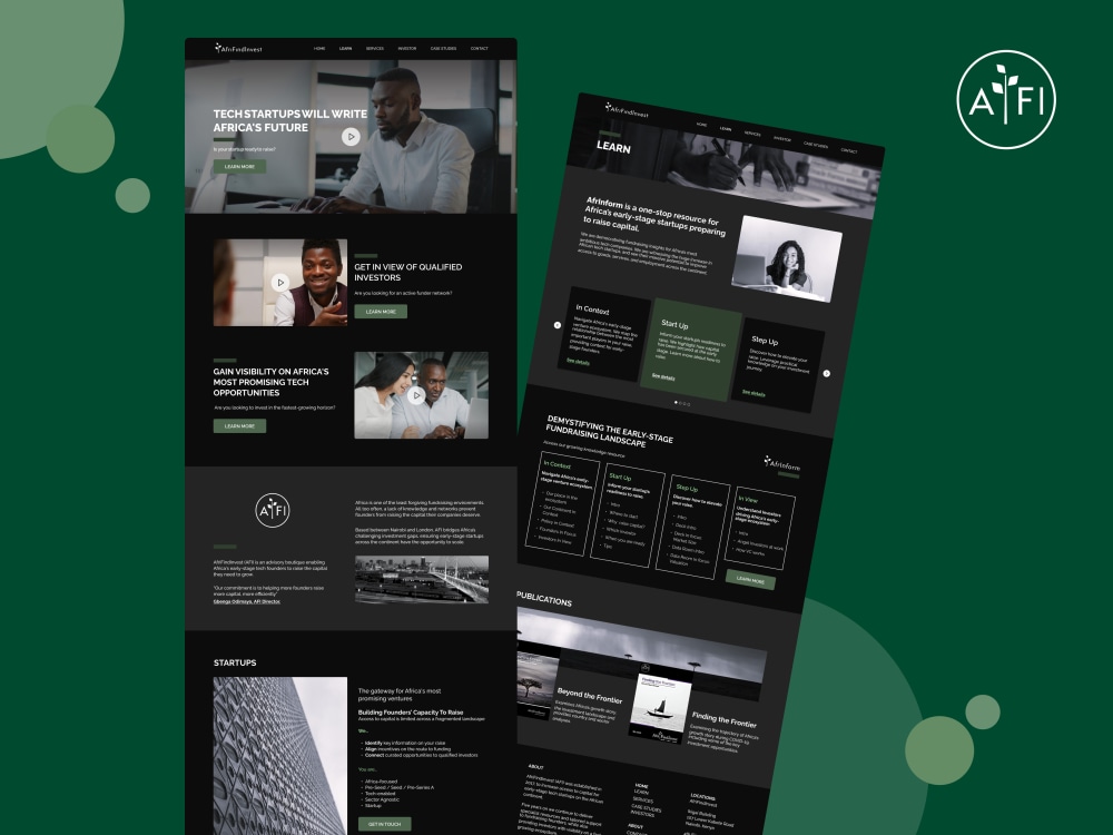 Landing page design in Figma | Upwork
