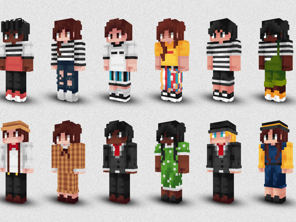 The BEST custom SKIN for MINECRAFT | Upwork