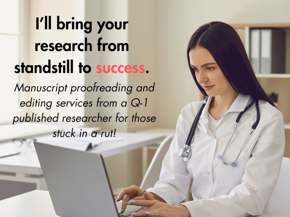 Proofreading and editing of your research paper. | Upwork