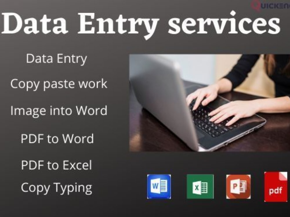 Data entry, excel, typing, copy paste work | Upwork