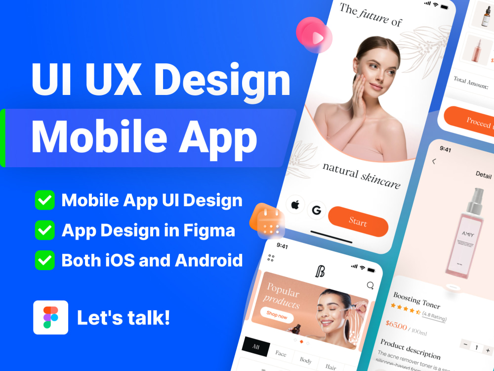 App ui designer, mobile app ui ux, mobile app ui, figma mobile app design | Upwork