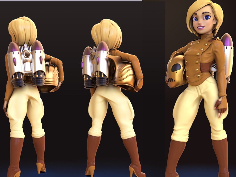 3D character modeling 3D cartoon modeling 3D stylized character 3D ...