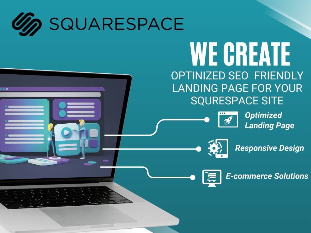 SEO-Optimized Squarespace, webflow or unbounce Landing Page | Upwork