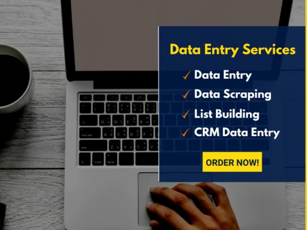 Data entry, web scraping, typing, copy paste, web research | Upwork