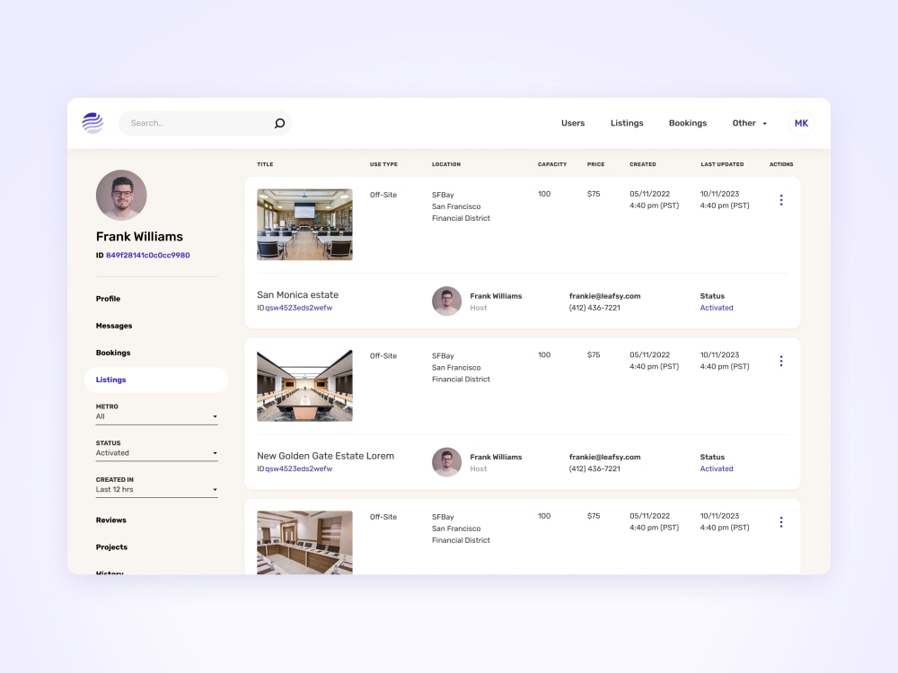 Professional and Minimalistic B2C/B2B SaaS App UX UI Designs ...