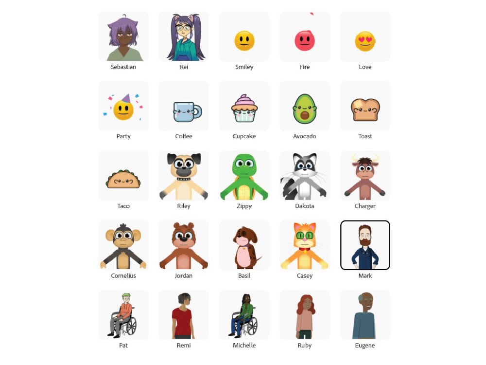 An animated 2D character talking from your Voice or your script | Upwork