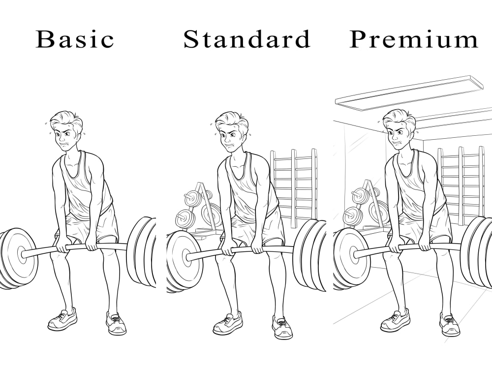 Complex line art and sketch | Upwork