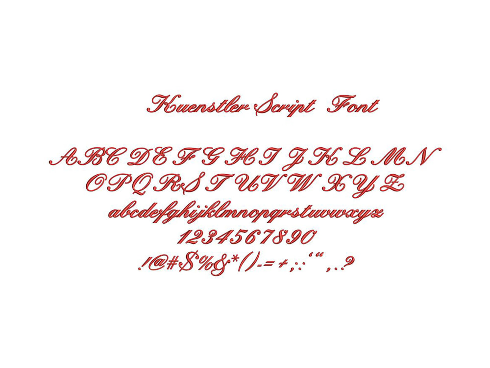 A fantastic deliverable wilcom esa font package | Upwork