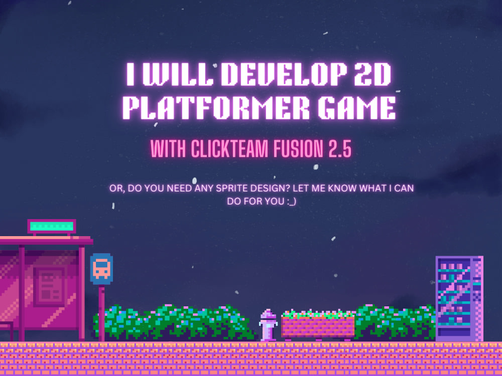A 2D platformer game built with Clickteam Fusion | Upwork