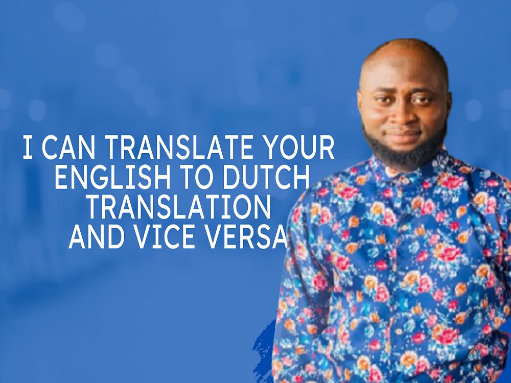 English to Dutch translation | Upwork