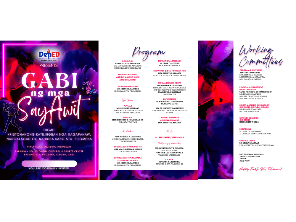 Graphic Design layout for your event (Invitation materials) | Upwork